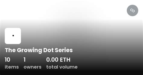 The Growing Dot Series Collection Opensea