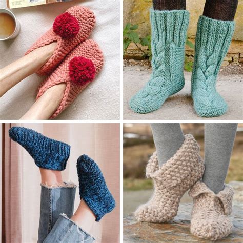 Free Slipper Knitting Pattern Cute And Cozy Crochet Slipper Patterns