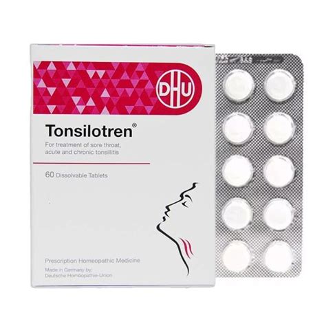 Dhu Tonsilotren Tab 60