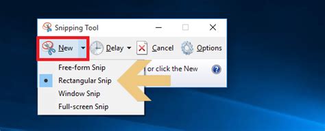 How To Screen Capture A Context Menu In Windows 10