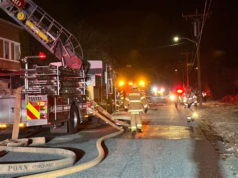 Oakland Avenue Fire Greensboro Fire Department Battling Large Fire At