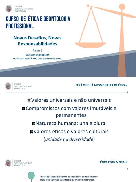 1 Ética E Deontologia Profissional Pdf Moralidade Economia