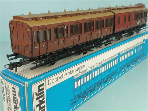 Märklin Doppel Abteilwagen Figuren Kaufen auf Ricardo