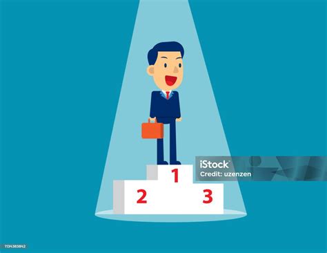 팀의 최고의 사업가 개념 사업 벡터 일러스트 레이 션 성공 성취 승자 경영자에 대한 스톡 벡터 아트 및 기타 이미지 경영자