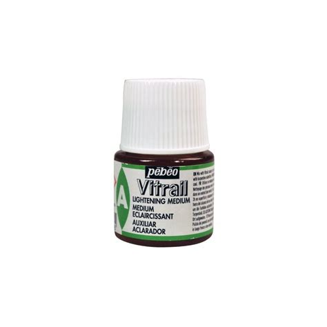 Pebeo Vitrail Lightening Medium 45ml - Art Supplies from Crafty Arts UK