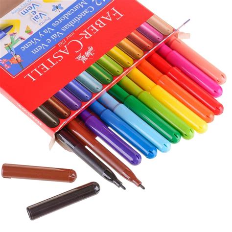 Canetinha Hidrocor Faber Castell Vai E Vem Lister