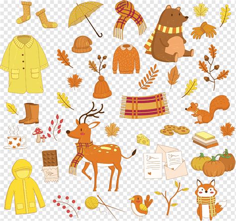 Autumn Elements Png Pngwing