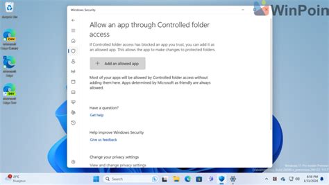 Cara Aktifkan Ransomware Protections Di Windows Defender Windows 11 Winpoin