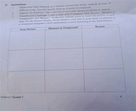IV Instructions 1 Exploration Tumel Embark On StudyX