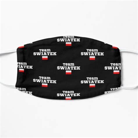 Iga Swiatek Swiatek Team Swiatek Iga Swiatek Tennis Mask For Sale By