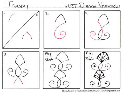 Day Tracery June Tangles Tangle Addicts