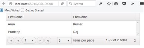 Working With Row Template In Kendo Grid