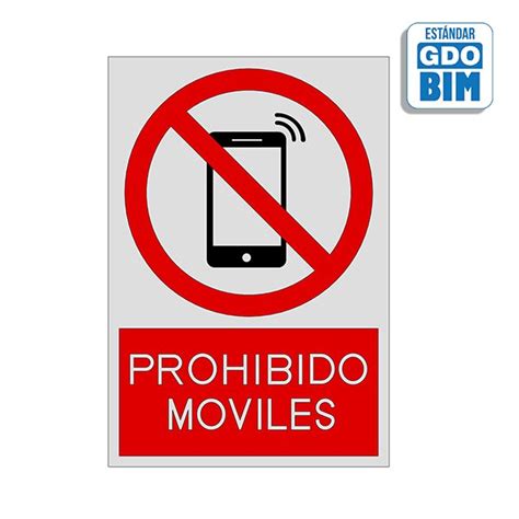 Señal O Señalización En Bim De Prohibido Moviles
