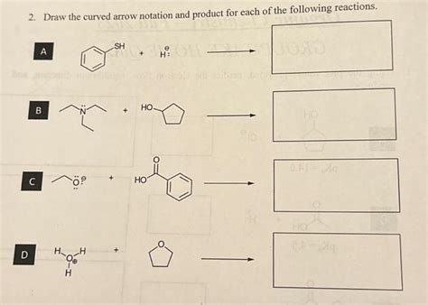 solved draw curved arrow notation and product for each of