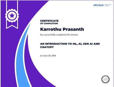 Karrothu Durga Prasanth On Linkedin New Learnings 🤖