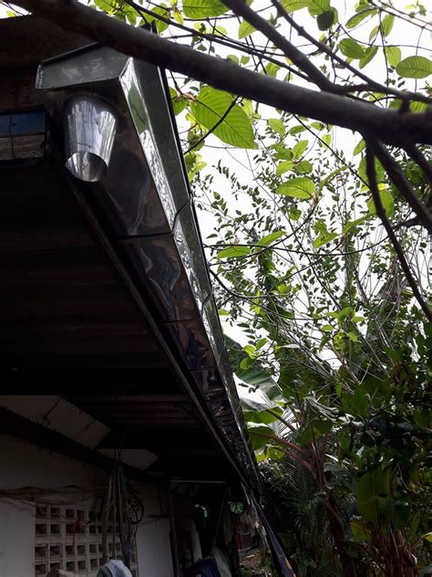 🚩รางน้ำฝนสแตนเลสเกรด 304 📌ขนาดมาตรฐาน 5นิ้วสูง 📲สนใจติดต่อสอบถามได้ครับ รางน้ำฝน สแตนเลส