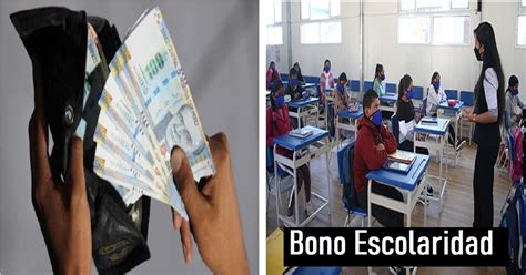 Bono Escolaridad Link del Cronograma de pagos de esta bonificación de S