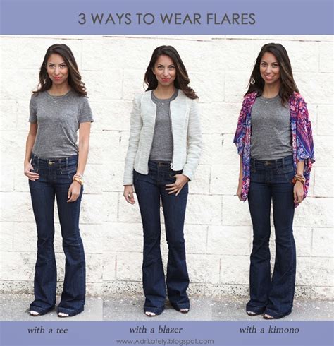 Adri Lately 3 Ways To Wear Flares