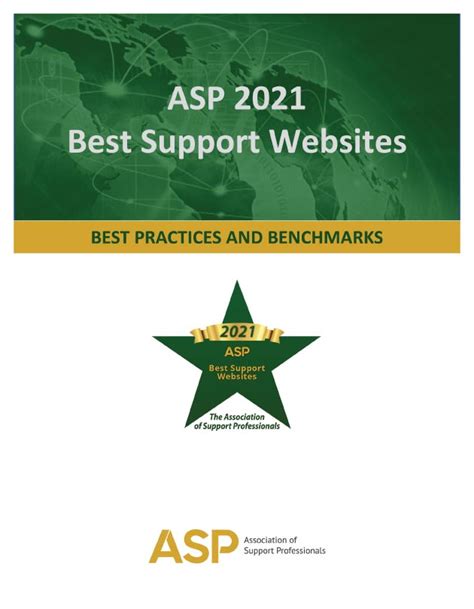 asp 2021 best support websites best practices asp