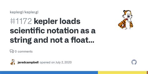 Kepler Loads Scientific Notation As A String And Not A Float Bug