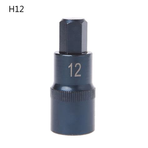 55mm H4 H17 Hexagon Screwdriver Socket 12inch Adapter Drill Bit Hand