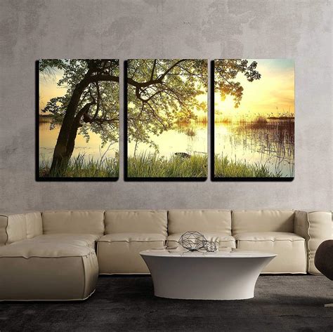 3 Piece Canvas Wall Art Tree Near Canvas Art