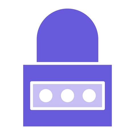 Premium Vector Number Padlock Vector Illustration
