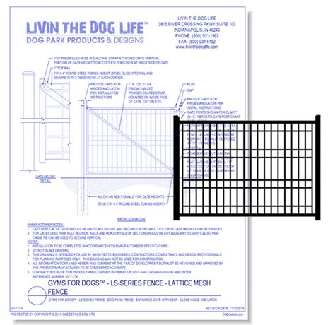 Dog Park Fence Design