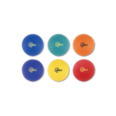 Playground Ball Set Nylon Assorted Colors 6 Set Plentifultravel