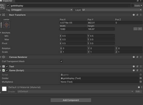 C Text Ui Not Updating In Unity Stack Overflow