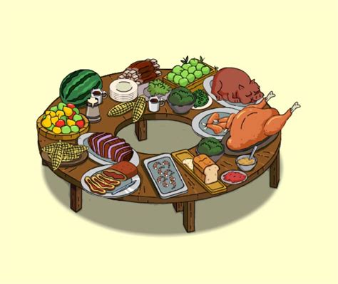 Рисунки для срисовки на праздник День еды 52 фото