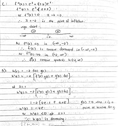 solved the continuous function g consisting of two line segments and