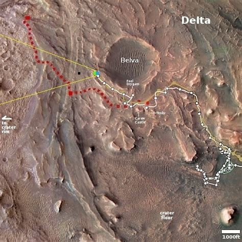 Perseverance Catches Up With Ingenuity Behind The Black Robert Zimmerman