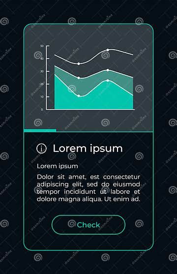Areas Diagram Ui Element Template Stock Vector Illustration Of Areas