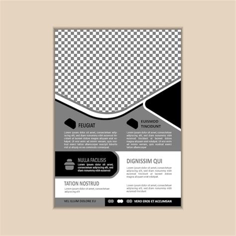Plantilla Corporativa De Flyer De Negocios Vector Premium
