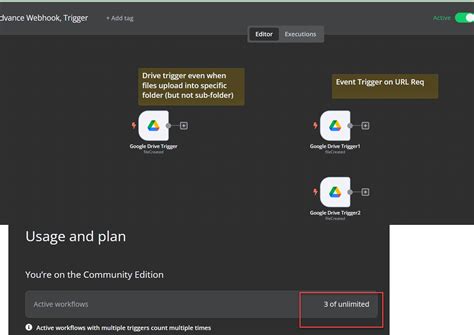 Active Workflow In Pro Tier Questions N8n Community