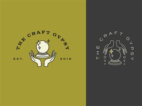 The Craft Gypsy Logo Concepts By Jordis On Dribbble