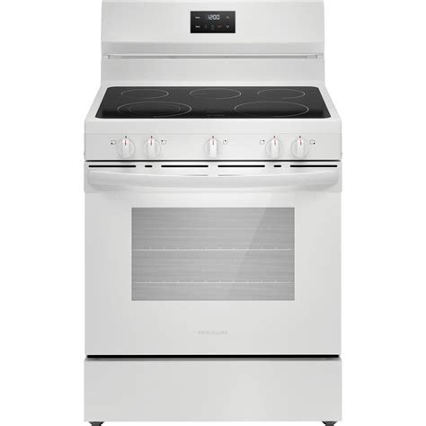 Frigidaire In Burner Element Freestanding Electric Range In White