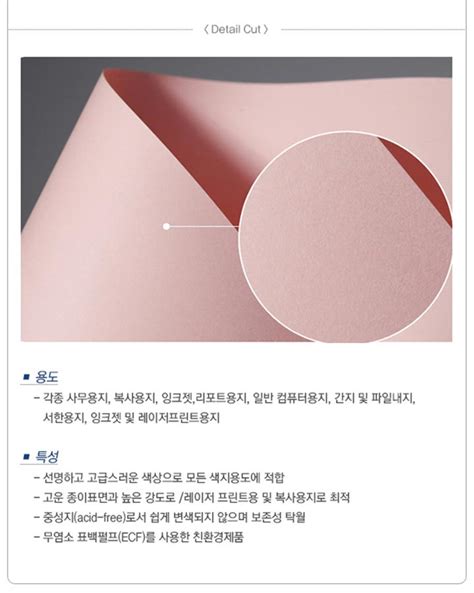 플라잉컬러 패럿 장미색80g25매 디바이스마트