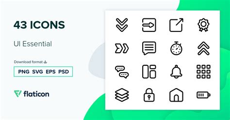 Ui Essential Icon Pack Black Outline 43 Svg Icons