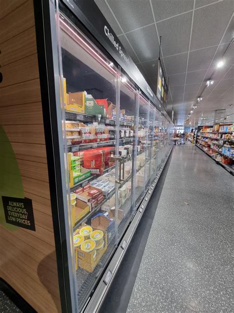 Retrofitted Glass Doors At Aldi Glenmore Park Focus Doors