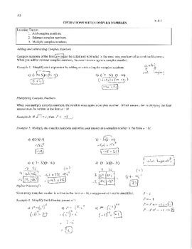 Algebra Unit Completed Notes By Josh Mayhew TPT