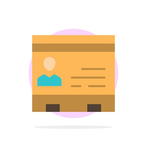 Id Business Cards Contacts Office People Phone Abstract Circle
