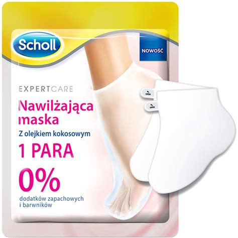 Scholl Expert Care nawilżająca maska do stóp z olejkiem kokosowym Pedi Mask para Sklep