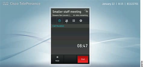 Quick Meeting Reference Guide For The Cisco TelePresence System CTS Release And Earlier