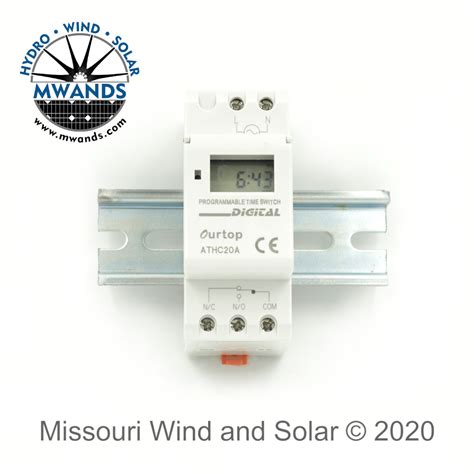 12 24 Volt Dc Digital Timer Mwands Missouri Wind And Solar