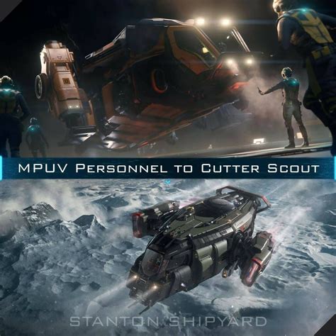 Space Upgrade Mpuv Personnel To Cutter Scout