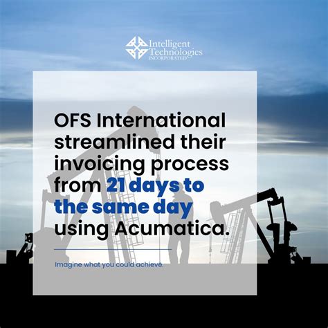 Intelligent Technologies Inc On Linkedin Timesavings Businessefficiency Acumatica