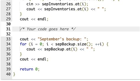 Solved Integer Numlnventories Is Read From Input Then