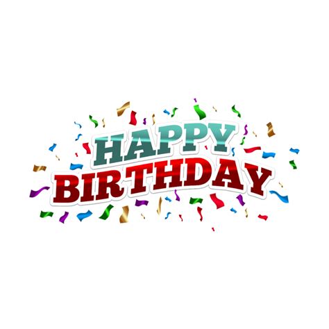 Birthday Png Images Colourful Download